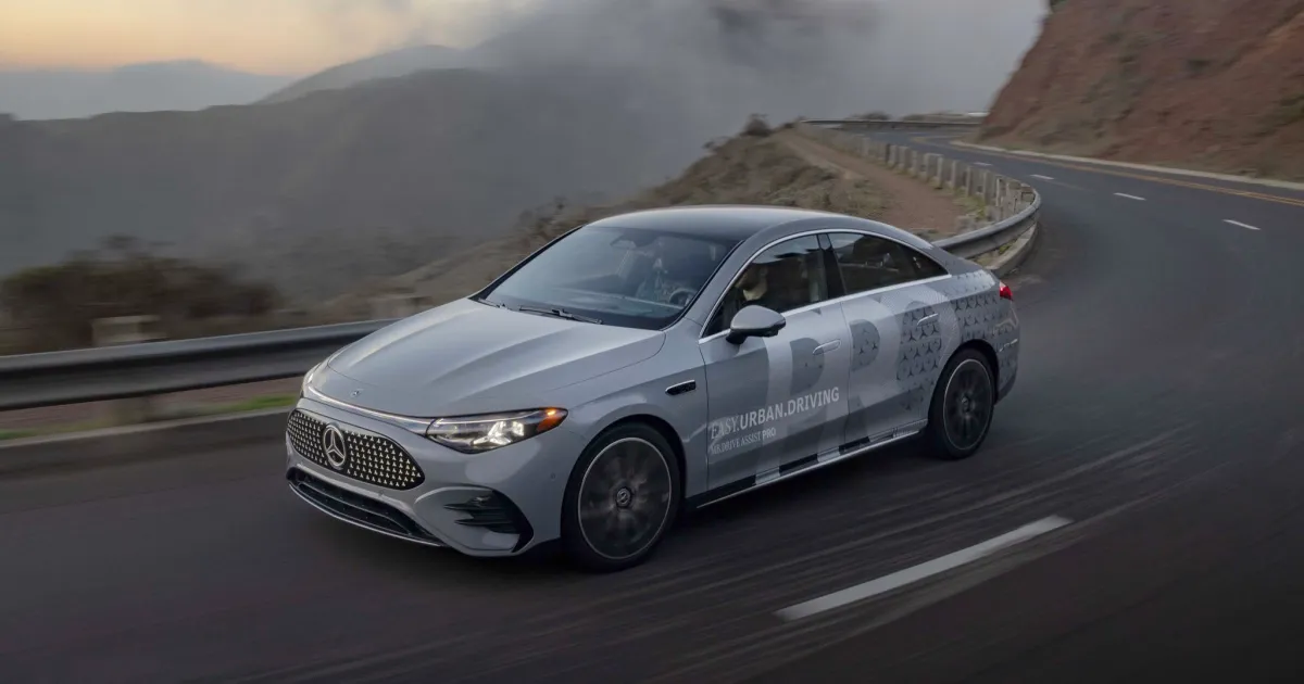 Mercedes lansează noul asistent de conducere MB.Drive Assist Pro în SUA ...