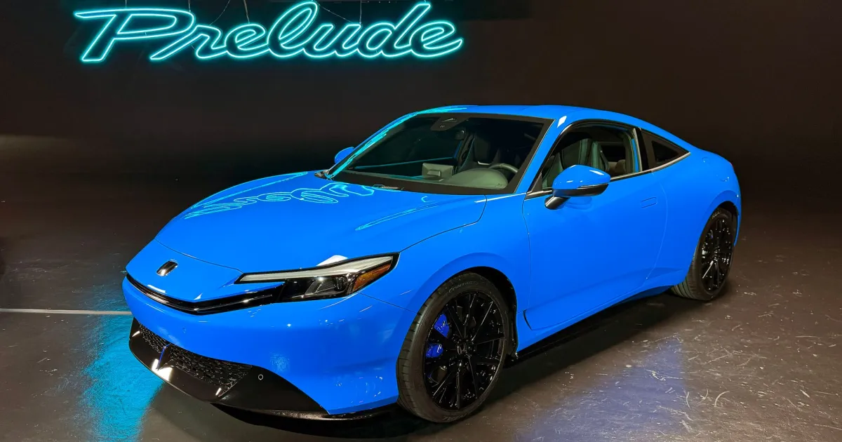 Honda Prelude hybrid reîncepută în decembrie cu doar 174 de unități ...