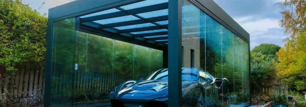 Transformă-ți garajul cu pereți din sticlă securizată: Idei pentru un ...