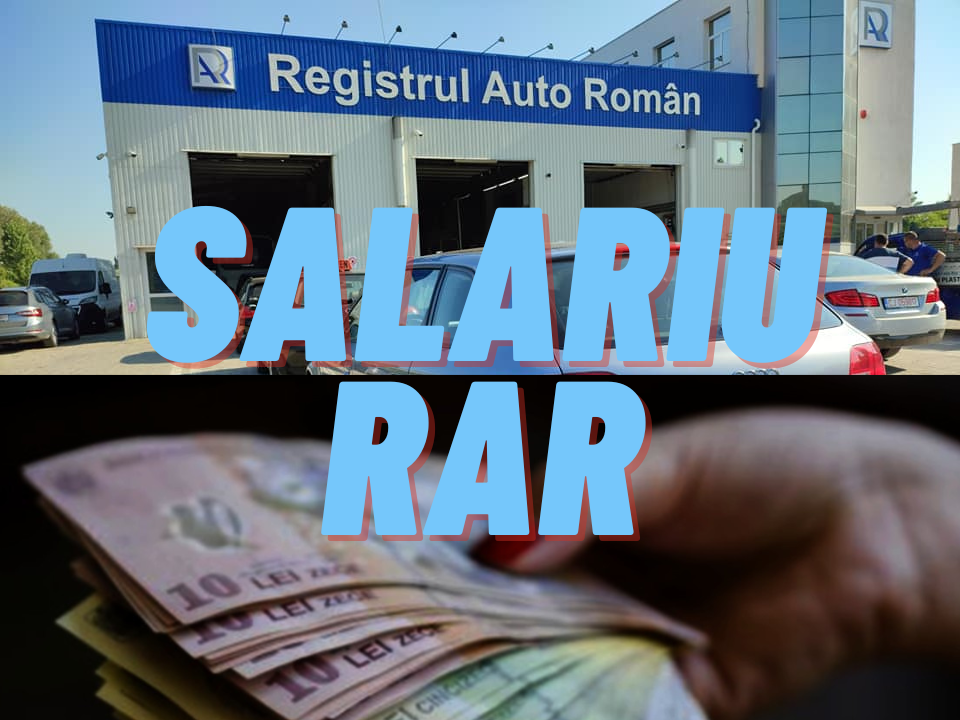 Cati bani iau angajatii de la RAR (Registrul Auto Roman)? - DailyDriven