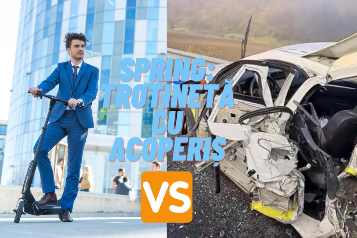 Sicriu pe roti: incredibil cum arata Dacia Spring dupa un accident ...