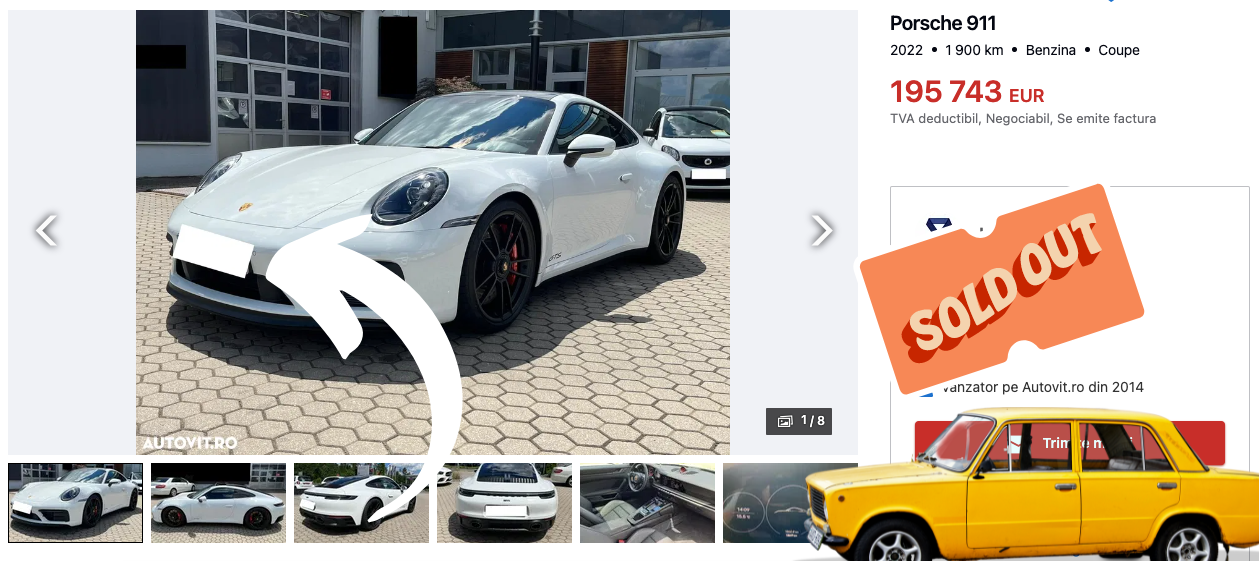 De ce sunt acoperite numerele de inmatriculare in anunturile de vanzare ...