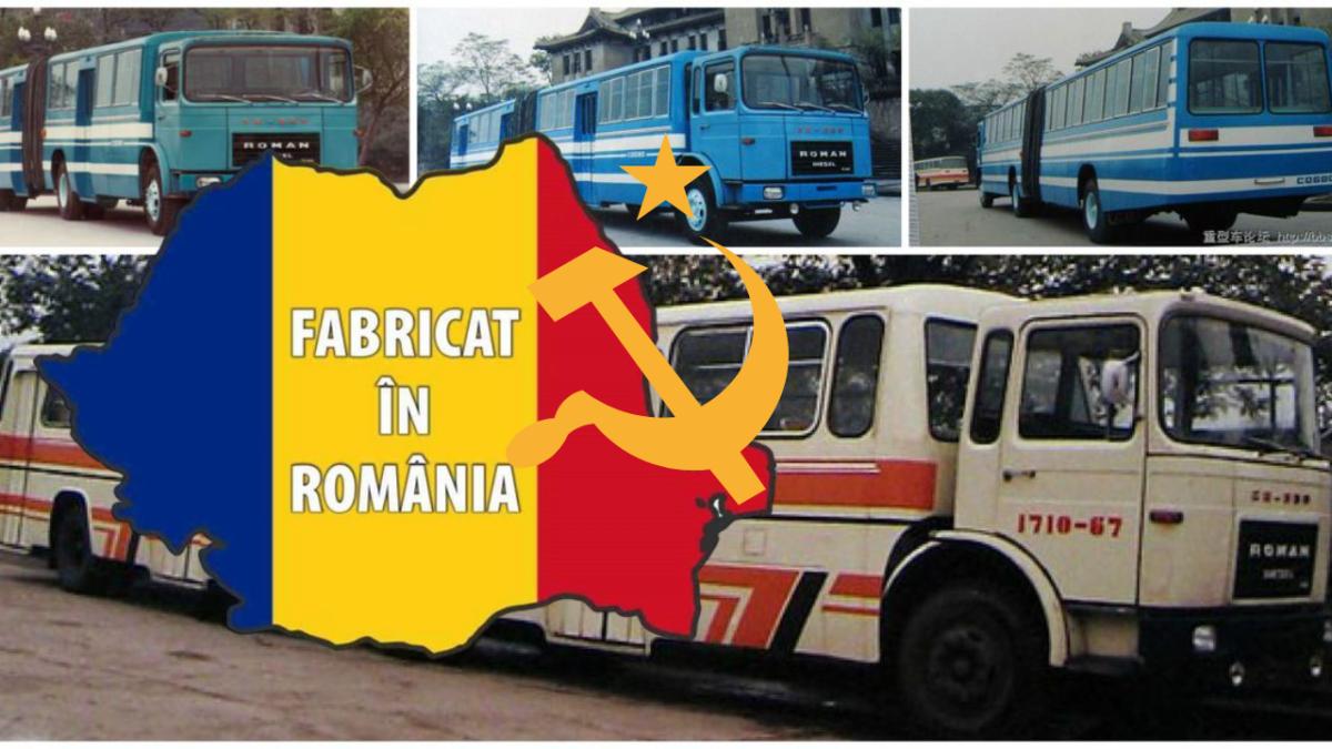 Romania producea, inainte de 1989, la Brasov, celebrele autobuze ...