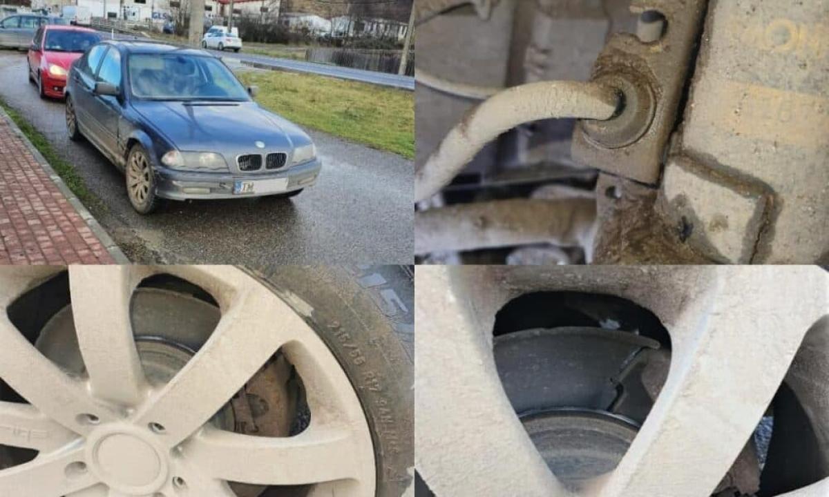 Se pare ca in Romania poti circula chiar si atunci cand nu ai discuri ...