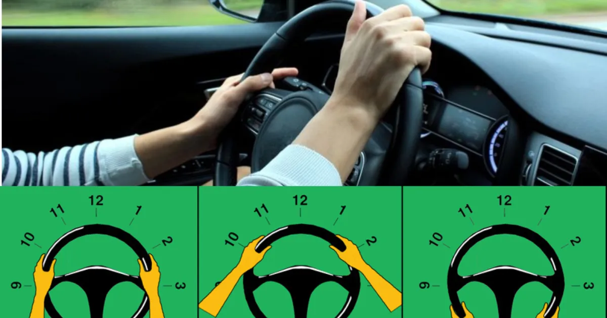 Care este pozitia corecta a mainilor pe volan? - DailyDriven