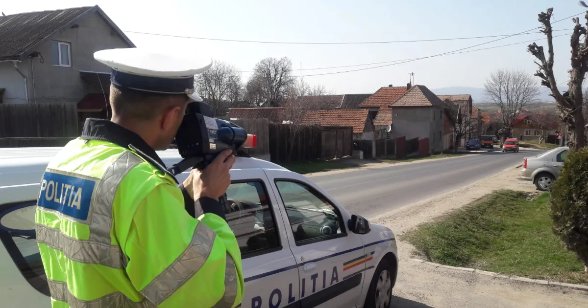 Operatiunea Speed: Politia Rutiera va creste considerabil numarul de ...